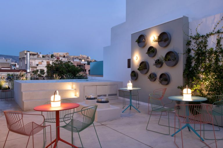 Rooftop Lounge & Jacuzzi | Alkima Athens